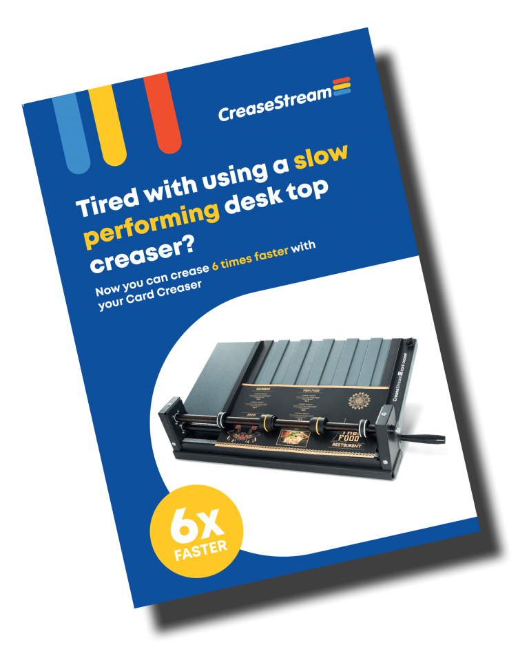 Card Creaser Deluxe - budget creasing machine by CreaseStream